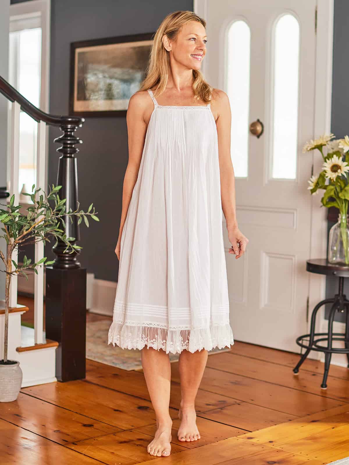 Esme Slip White – Lace Embrace