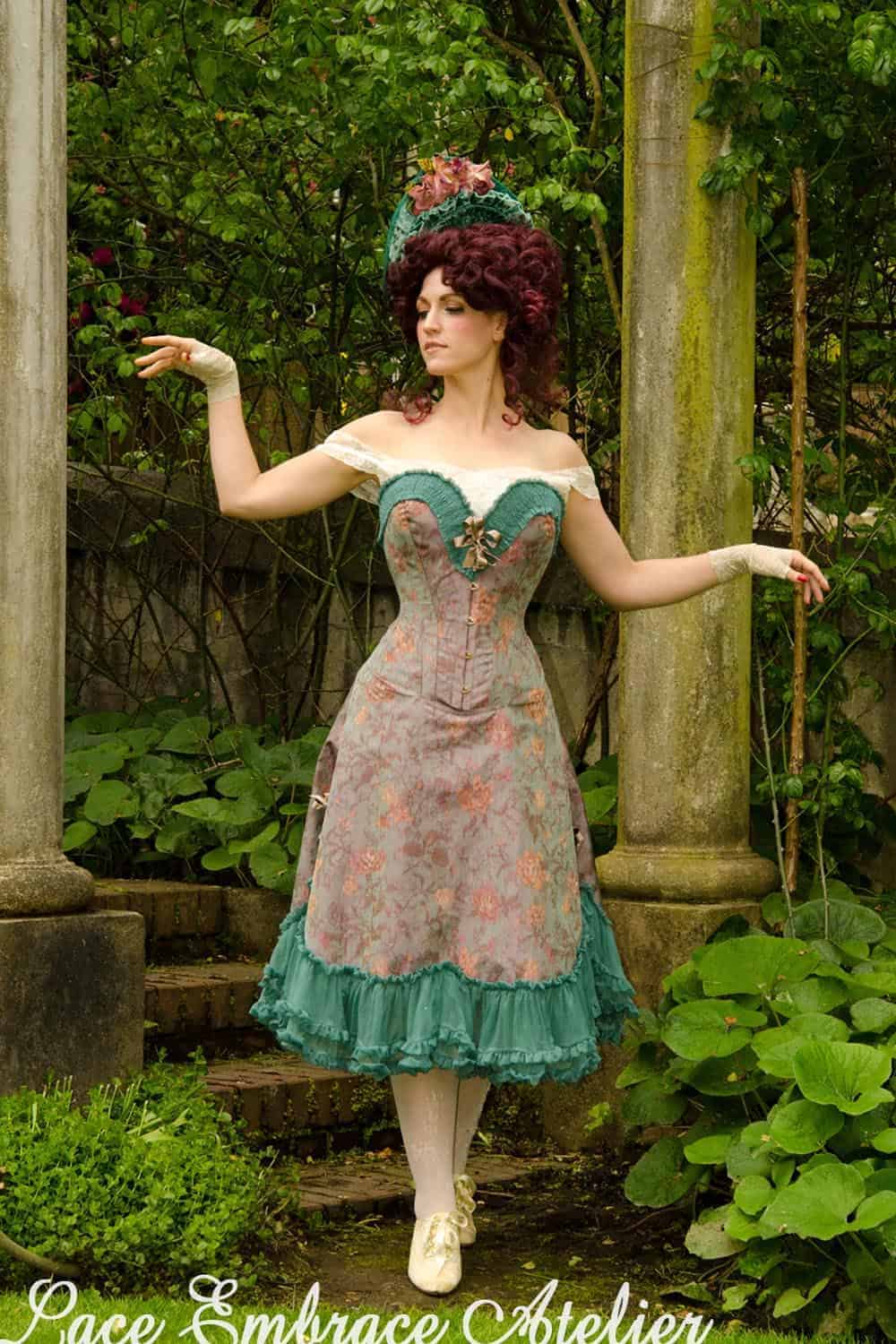 Serpentine Corset Dress – Lace Embrace Atelier